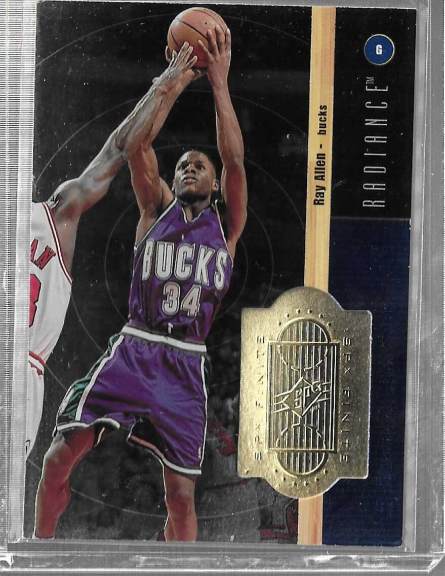 Ray Allen 1998 Upper Deck Radiance Parallel/5000 Bucks NBA!! | eBay