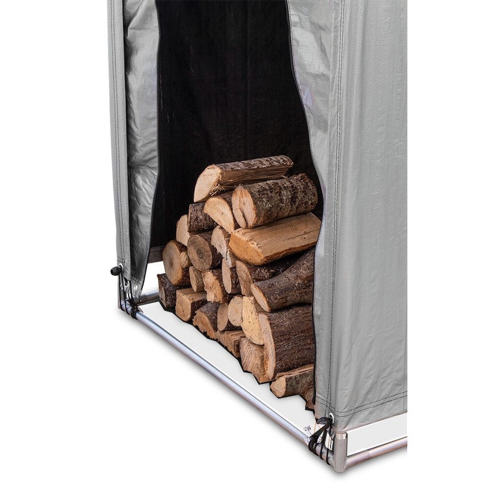 Bulhawk Garden Storage Shelter Bike Shed Log Store Cover 187cm x 100cm ...