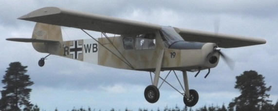 RW-19 Stork RagWing USA Light Airplane Wood Model Replica Large Free ...