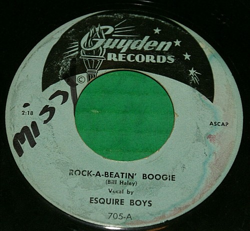 Esquire Boys, 45 rpm, Rock-a-Beatin’ Boogie / St. Louis Blues, Guyden ...