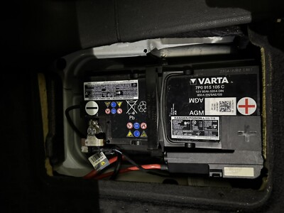 Porsche Cayenne 992 lithium battery to AGM Conversion kit 9Y0915105 | eBay