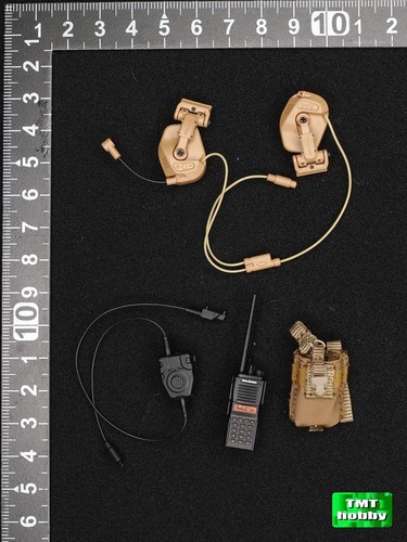 1:6 Scale ES 26060RB Russian Special Ops Forces SSO - RAC Headset w ...