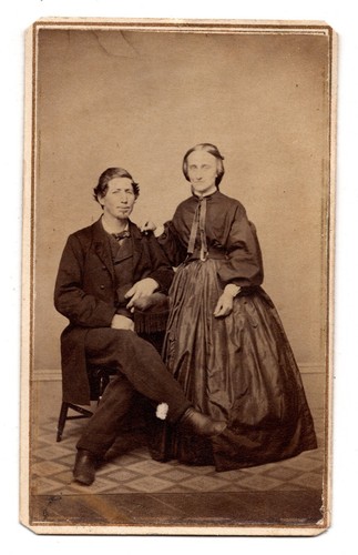 ANTIQUE CDV 1866 2C WASHINGTON CIVIL WAR TAX STAMP C.M. OSBORN NILES ...