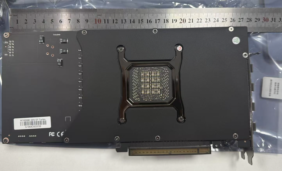 NVIDIA GeForce RTX 5090 32GB GPU GDDR7 2SLOT Turbo Graphics Card for AI ...