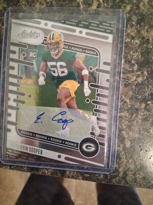 Edgerrin Cooper 2024 Panini Absolute NFL Rookie AUTO RC #145 Green Bay ...