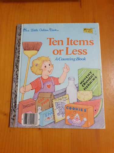 Ten Items Or Less. A Little Golden Book. Stephanie Calmenson. 1985. | eBay