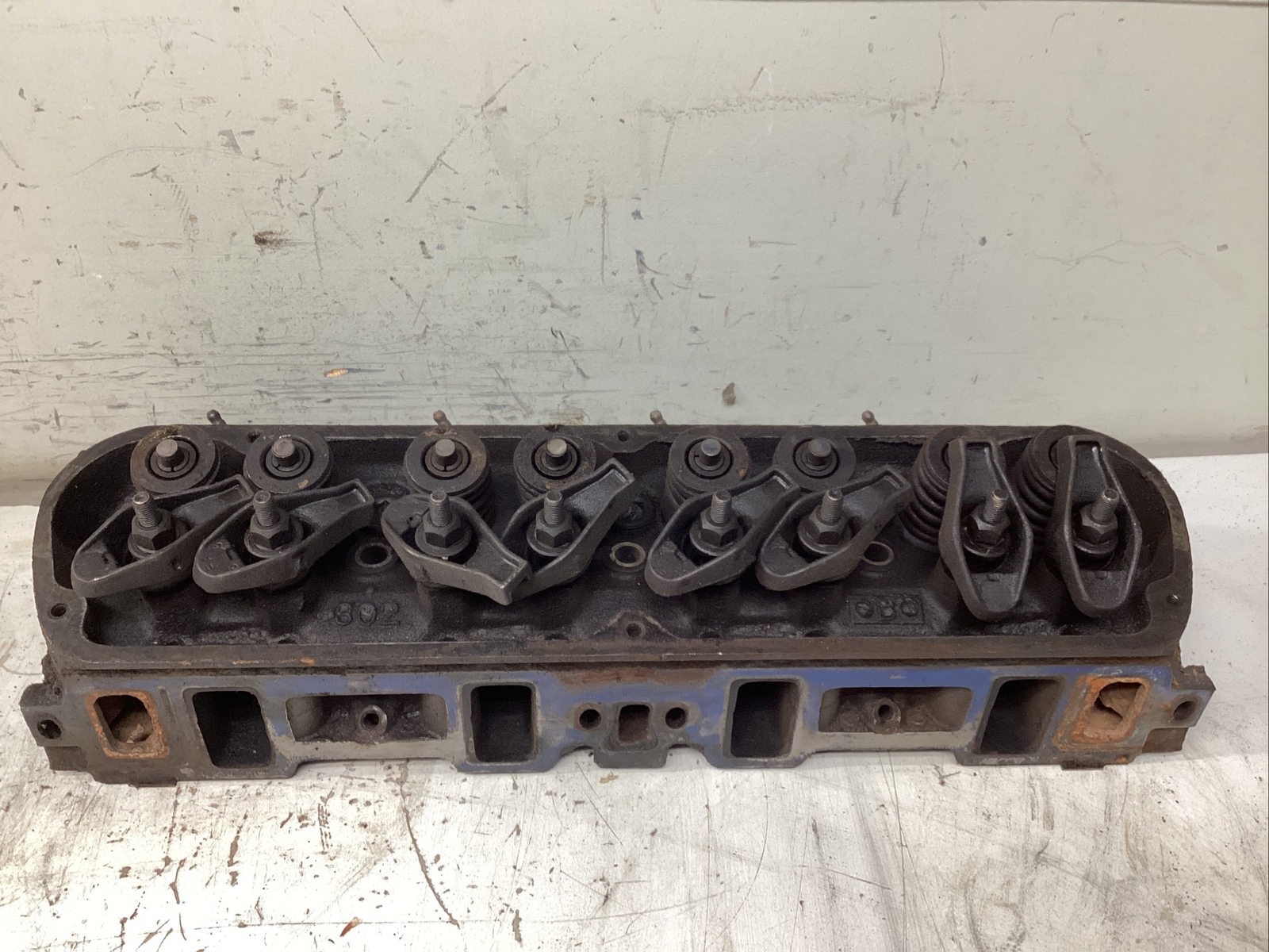 1970 FORD MUSTANG 302 CYLINDER HEAD SET D0OE-B - DATE 0C23 / 0C24 | eBay