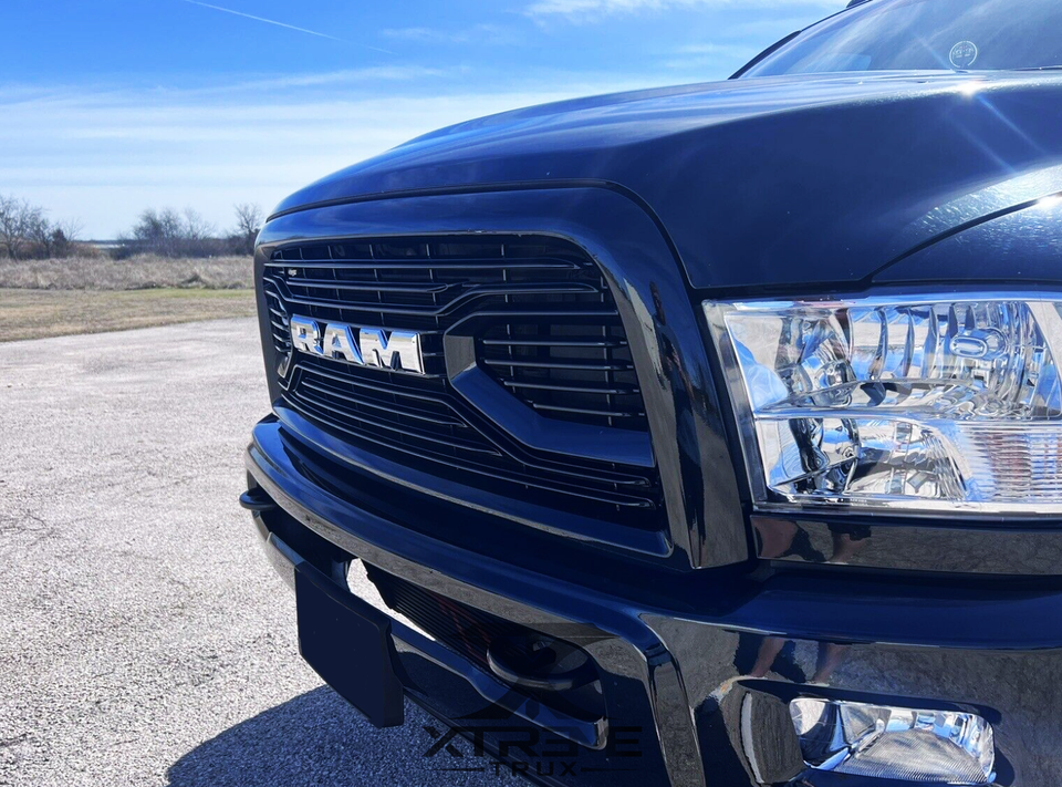 2010-2018 Dodge Ram 2500 3500 Matte Black Upper Grille For Dodge Ram ...