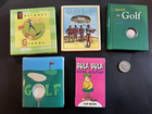 5 Miniature/Tiny Golf Books Golf Pop-Up Fairways & Greens Golf quotes ...