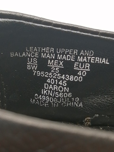 Thom McAn Clogs Womens Daron Black 8 Wide Leather Work Shoes Nursing ...