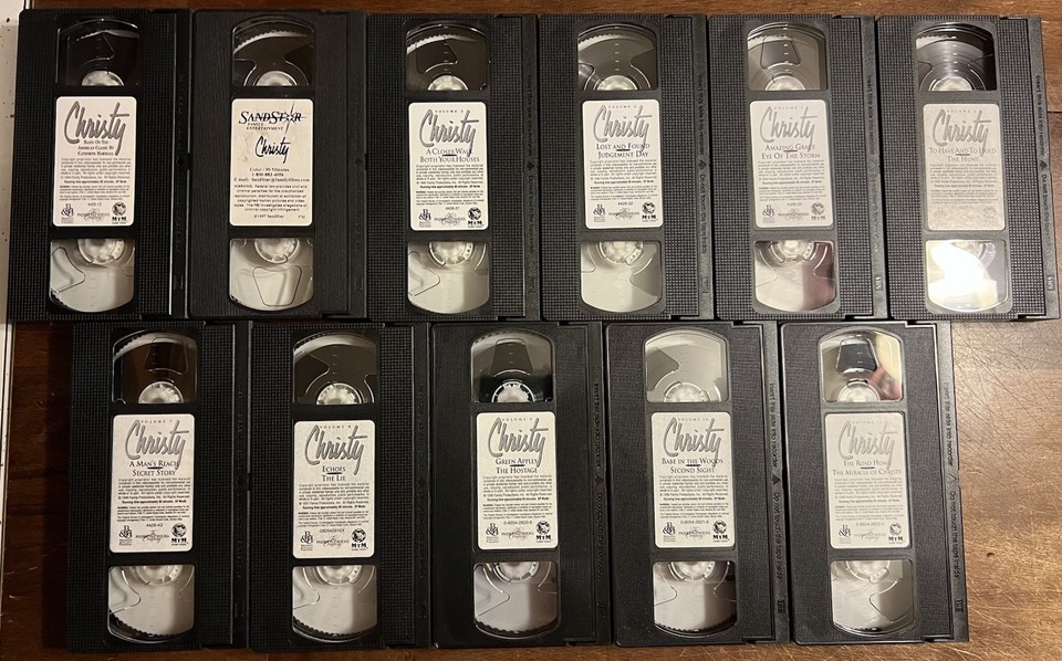 Christy (VHS, 11-Tape Box Set, PLEASE READ DESCRIPTION) | eBay