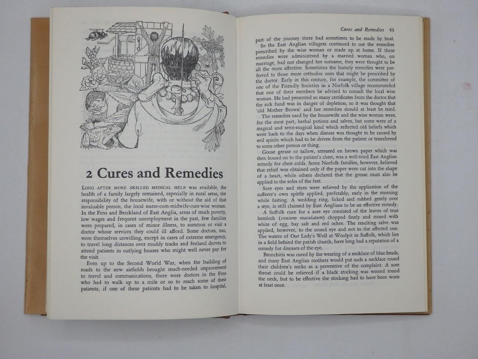 1974 THE FOLKLORE of EAST ANGLIA Enid Porter 1st Edition OCCULT FAIRIES ...