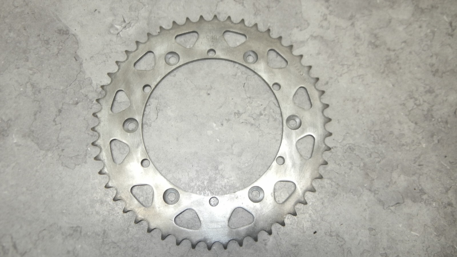 1992 YAMAHA WR250 ZD WR 250 REAR SPROCKET SUNSTAR 49 TOOTH | eBay