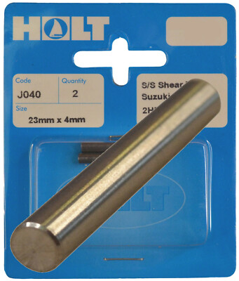 Outboard Motor Shear Pin (2 Pack) Yamaha, Suzuki, Tohatsu, Evinrude ...