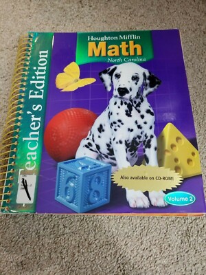 Houghton Mifflin Mathematics Grade 1 Volume 2 Teacher's Edition - North ...