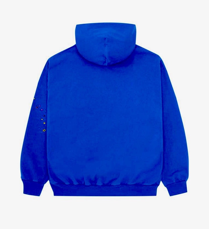 Real Authentic Sp5der Hoodie ‘TC BLUE’ | eBay