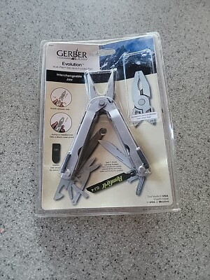NOS Gerber MP650 Evolution Multi-Plier Interchangeable Head Multi-Tool ...