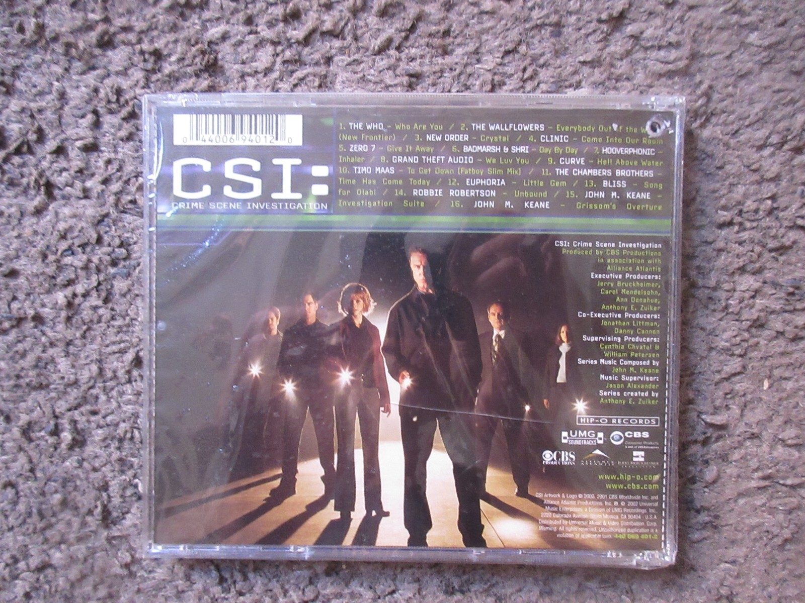 CSI: Crime Scene Investigation by Various Artists, Original Soundtrack ...