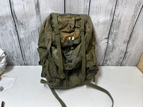 Vintage US Army Military LC-1 Large Combat Field Pack Alice Backpack ...