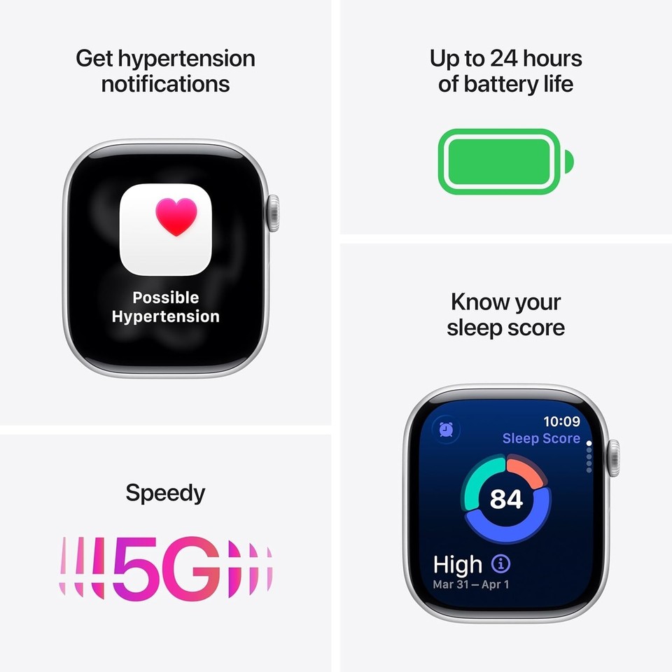 Apple Watch Series 11 [GPS + Cellular 46mm] Smartwatch Jet Black ...