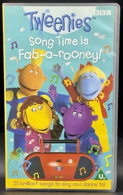 BBC Tweenies Song Time is Fab-a-Rooney VHS Cassette BBCV7139 PAL Tested ...