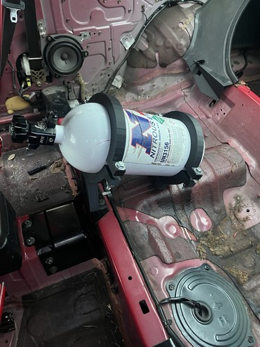 10 Pound Nitrous Oxide Bottle Custom Mount | eBay