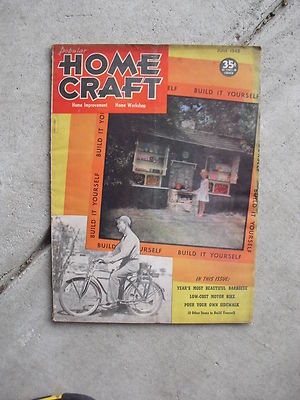 Vintage June 1948 Popular Home Craft Magazine | eBay