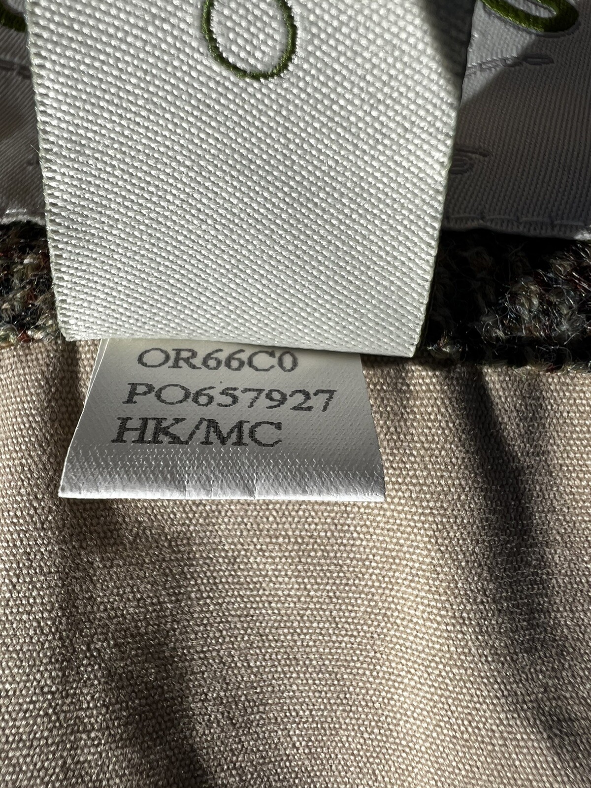 Men's Orvis Tweed Wool Bomber Harrington Jacket Sport… - Gem