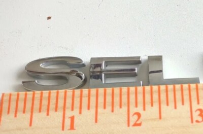 06-2008 Ford 500 Five Hundred SEL Emblem Letters Logo Badge Sign Trunk ...