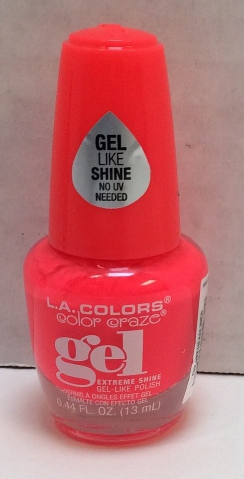 L.A. Colors Color Craze Gel Polish, CNL482 - Headliner, Lot of 3 ...