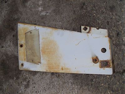 Farmall 706 tractor IH IHC front right white radiator side cover panel ...