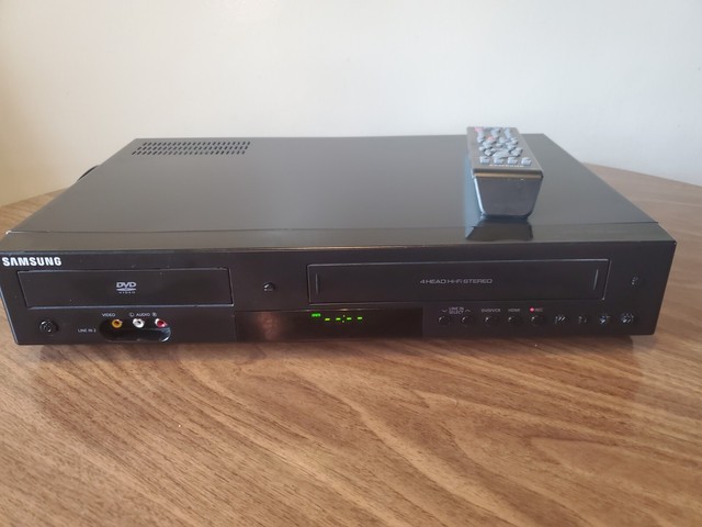 SAMSUNG DVD-V9800 DVD VCR COMBO PLAYER HDMI 4 HEADS HIFI STEREO W ...