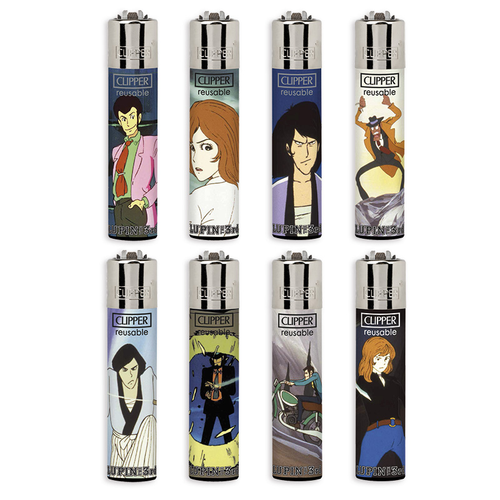 CLIPPER ACCENDINI DA COLLEZIONE LIMITED EDITION LUPIN IV 16 PEZZI LARGE ...