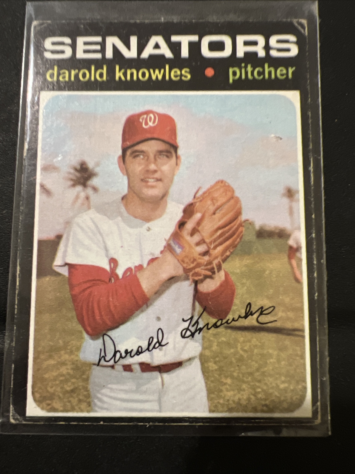 1971 Topps Baseball Card #261 Darold Knowles - Low To Mid Grade - G/VG ...