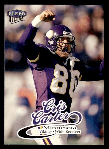 Cris Carter Minnesota Vikings 1999 Fleer Ultra #3 | eBay