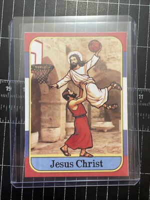 ‘86 Jesus Christ Rookie Card Custom Art Card Limited By MPRINTS | eBay