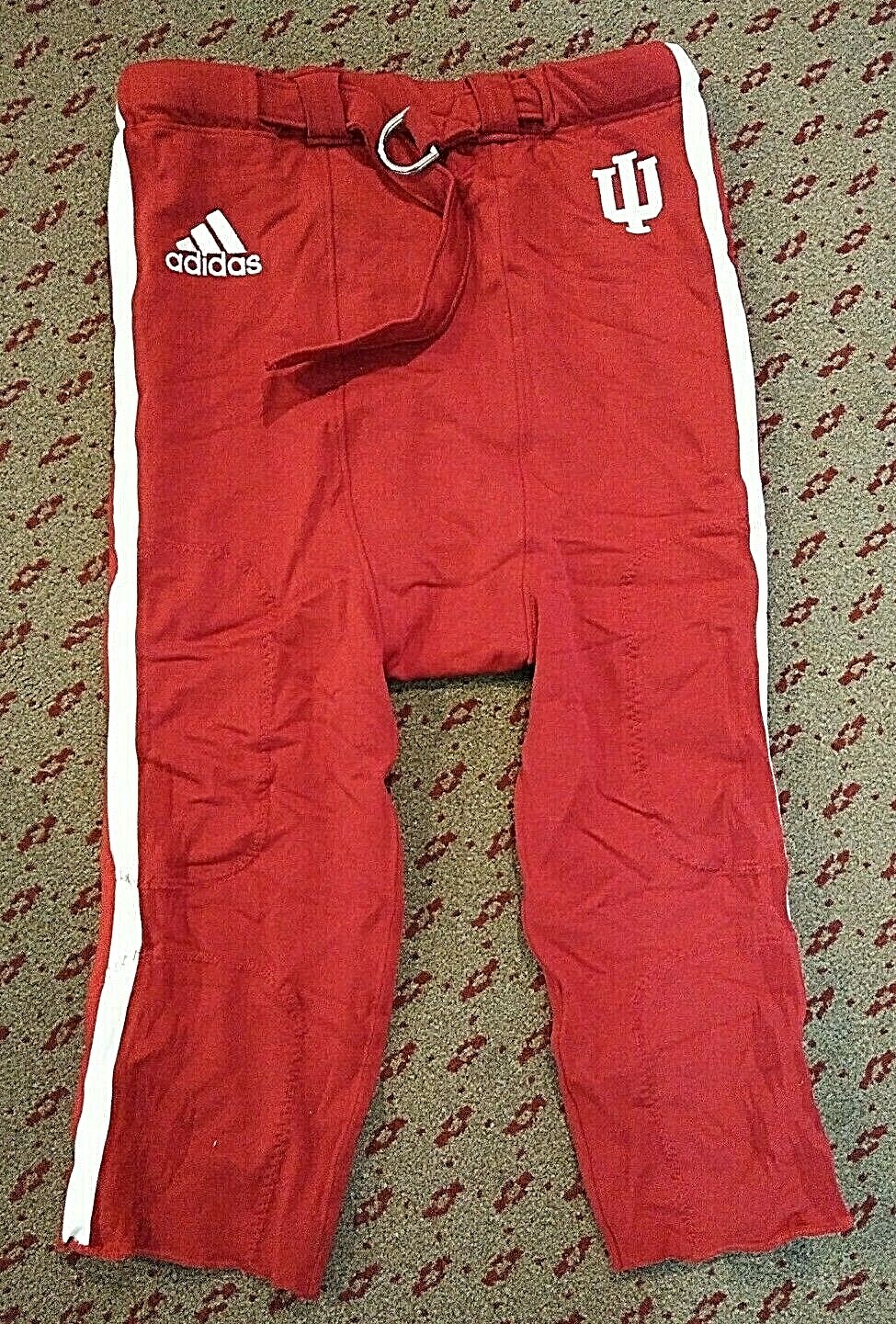 IU Hoosier Football Pants Authentic Game Day Team Uniform Red Medium | eBay