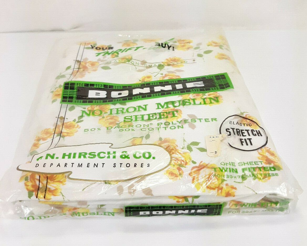 MINT IN PACKAGE VINTAGE USA P.N. HIRSCH & CO DEPT STORE BONNIE TWIN ...
