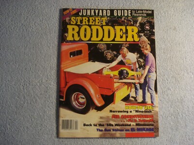 Street Rodder 1987 April Classic Hot Rod Modified Custom Cars and ...