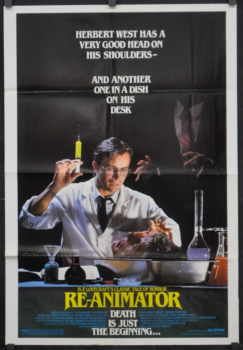 Re Animator Movie Poster