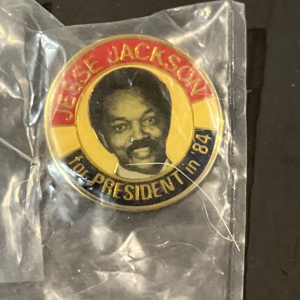 Jesse Jackson For President Pins. 1984. VG Condition. 3 In All. | eBay