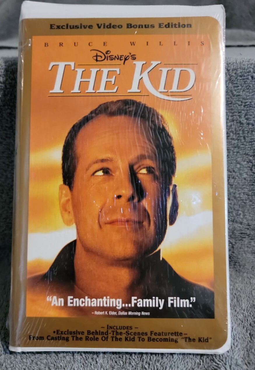 Disneys The Kid (VHS, 2001, Exclusive Video Bonus Edition) 786936157864 ...