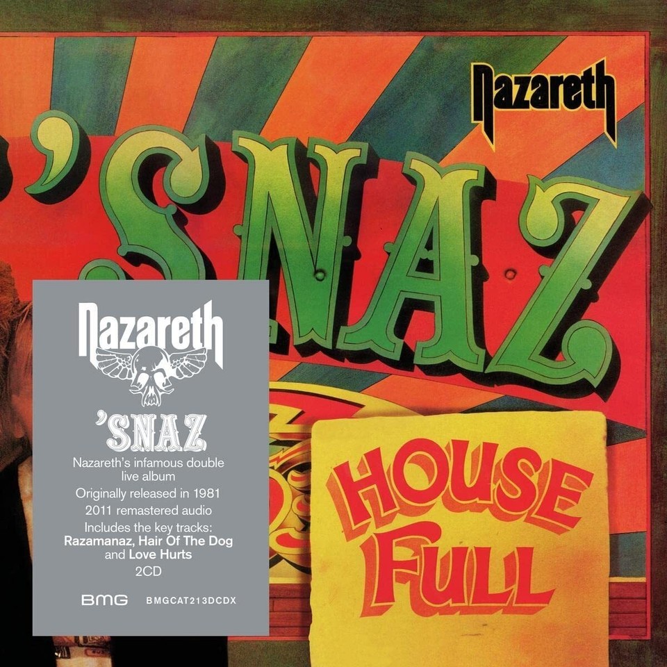 Nazareth 'Snaz (CD) Album (UK IMPORT) 4050538802788 | eBay