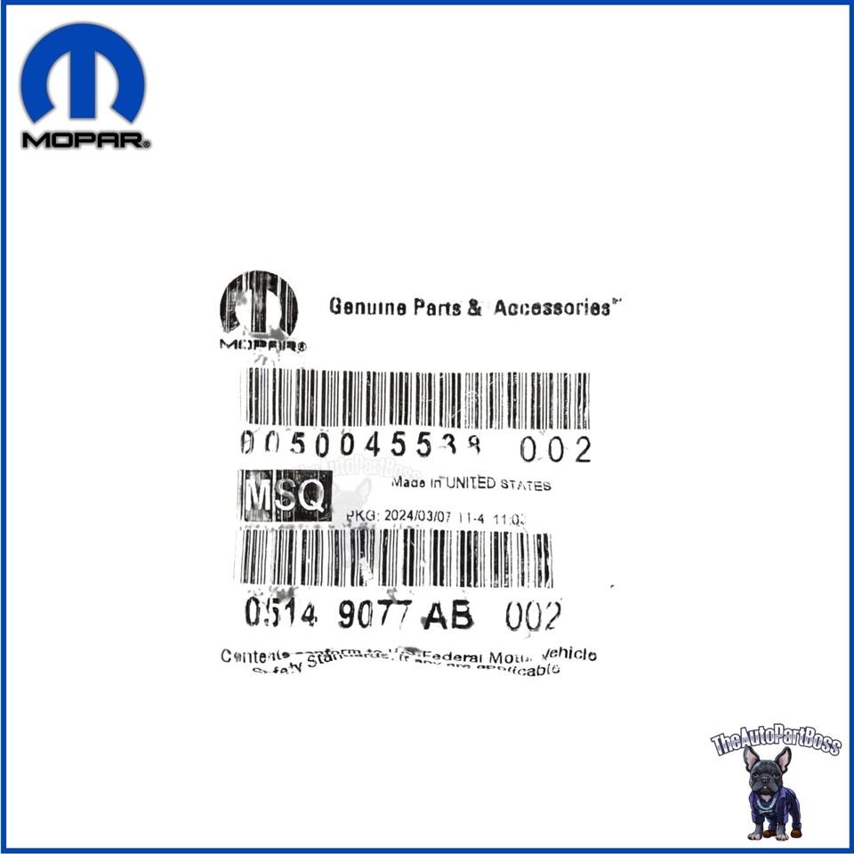 Fluid Temperature Sensor OEM Mopar 5149077AB 05149077AB | eBay