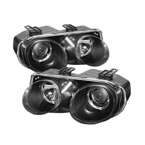 Spyder For Acura Integra 1998-2001 Projector Headlights Pair | LED Halo ...
