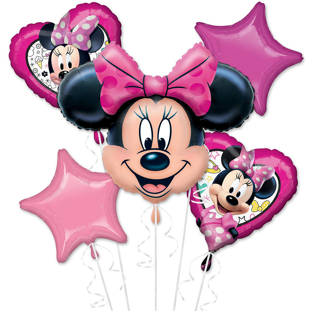 Minnie Mouse Balloon Bouquet 5pc | eBay