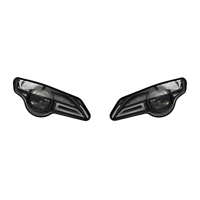 WSB STYLE HEADLIGHT STICKERS - DUCATI 1198 1098 848 - RACE TRACK ...