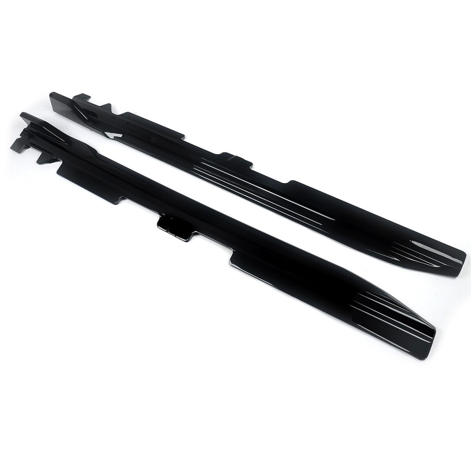 Pair Gloss Black Side Skirt For BMW X3 G01 X4 G02 X3M F97 X4M F98 2018 ...