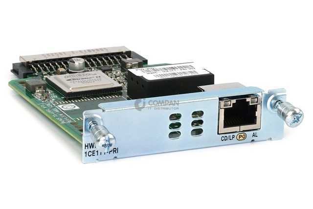 Cisco HWIC-1CE1T1-PRI 1 Port Channelized T1 E1 and ISDN PRI HWIC for ...