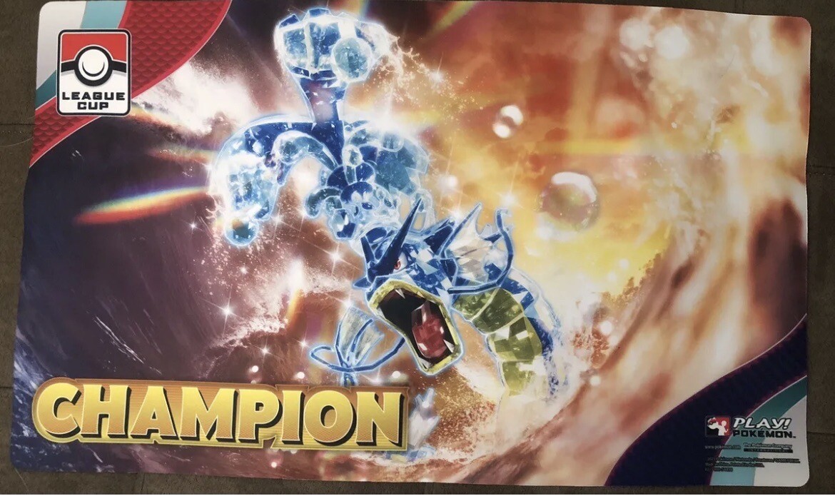 2024 Pokemon TCG League Cup Champion Play Mat (Play! Pokemon) - Tera ...